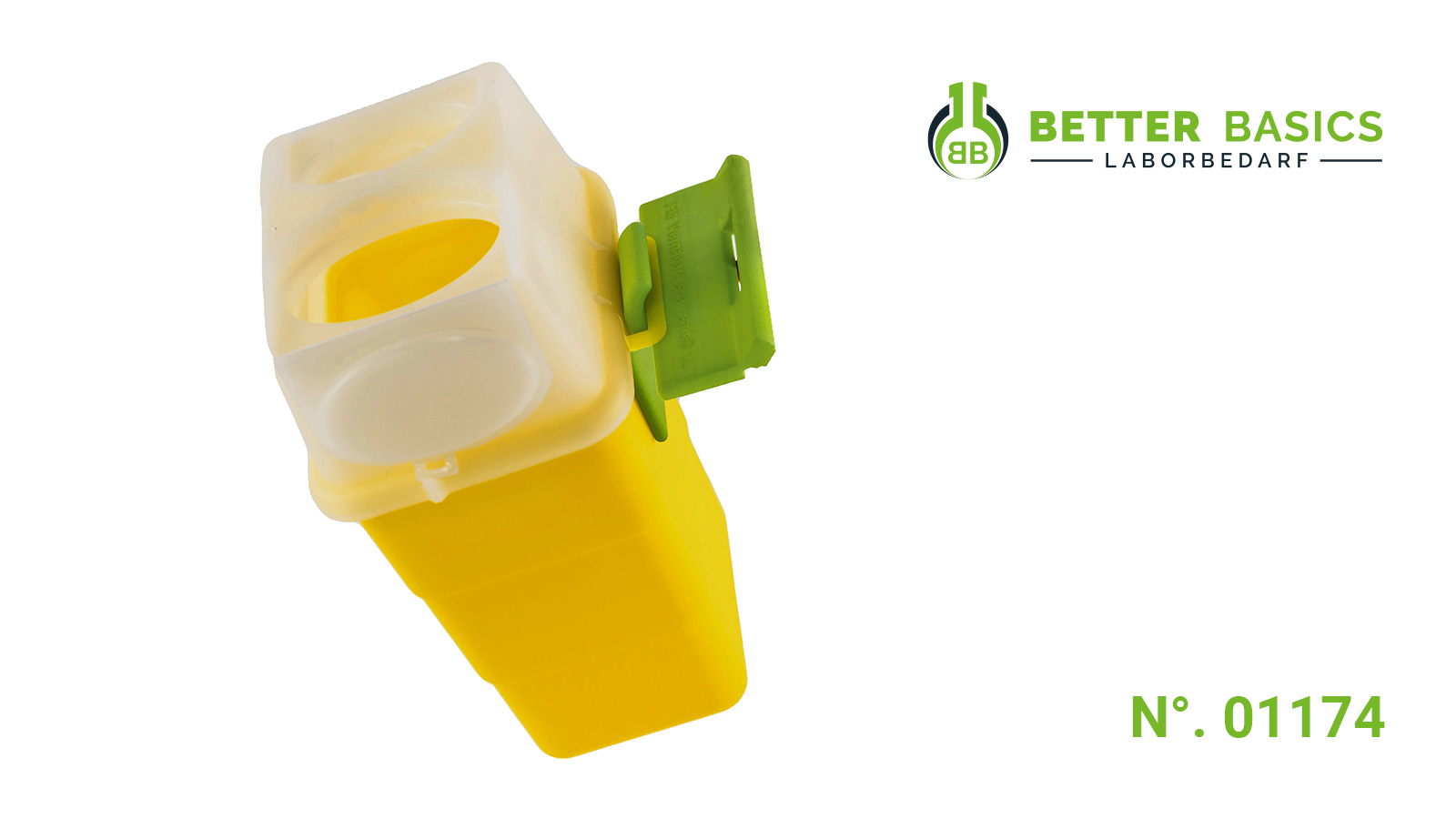 Holder for cannula disposal container