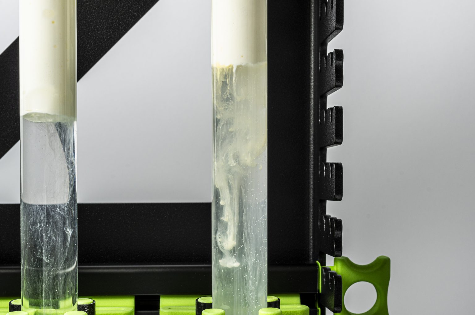 30% increase in efficiency by the SmartRack® in chromatography