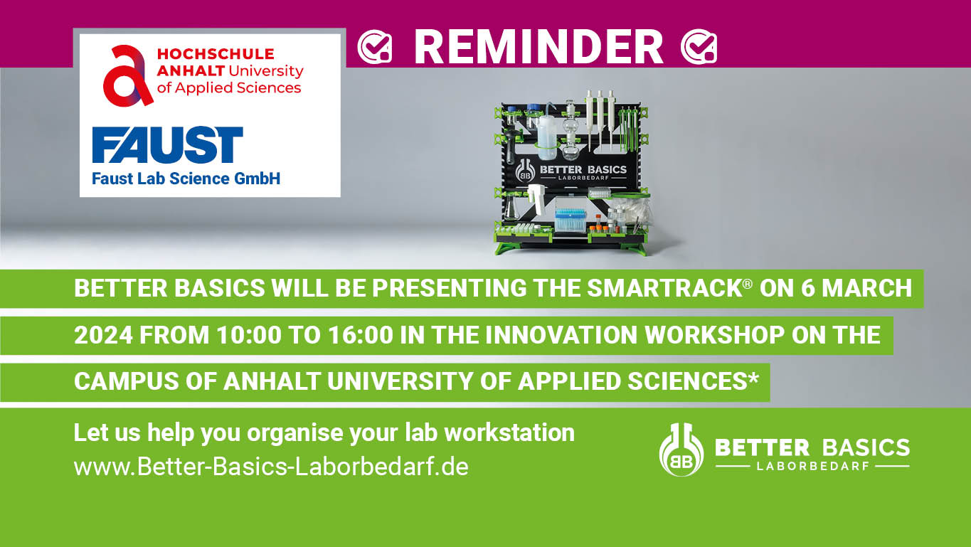 REMINDER the SmartRack on 6.3.24 at the Hochschule Anhalt