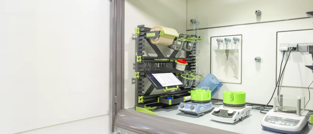 47% increase in efficiency in the laboratory thanks to the SmartRack